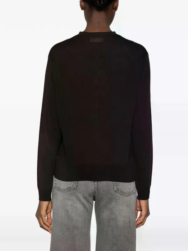 VICOLO Fine Knit Crew Neck Sweater