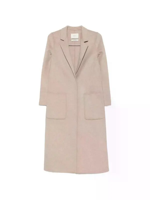 VICOLO Single-breasted Notch-lapel Coat