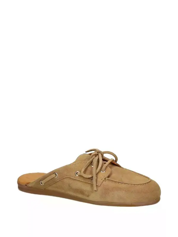 POSA Lace-up Backless Mules