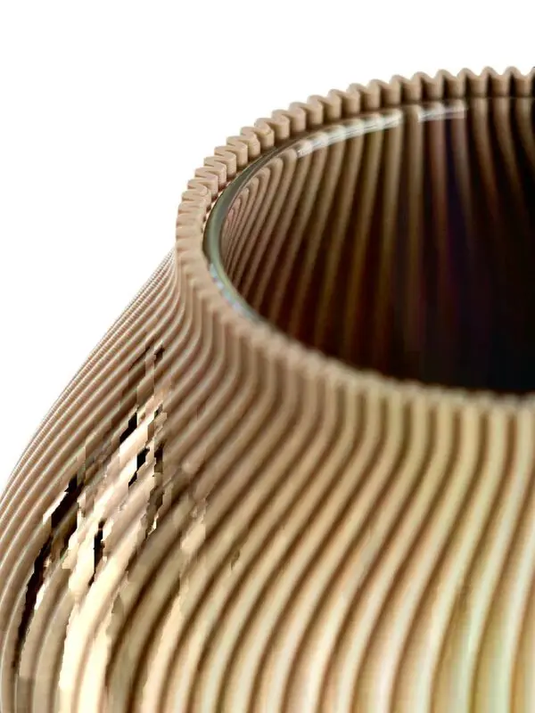 SHEYN Vellen 16 Sculptural Vase - Neutrals