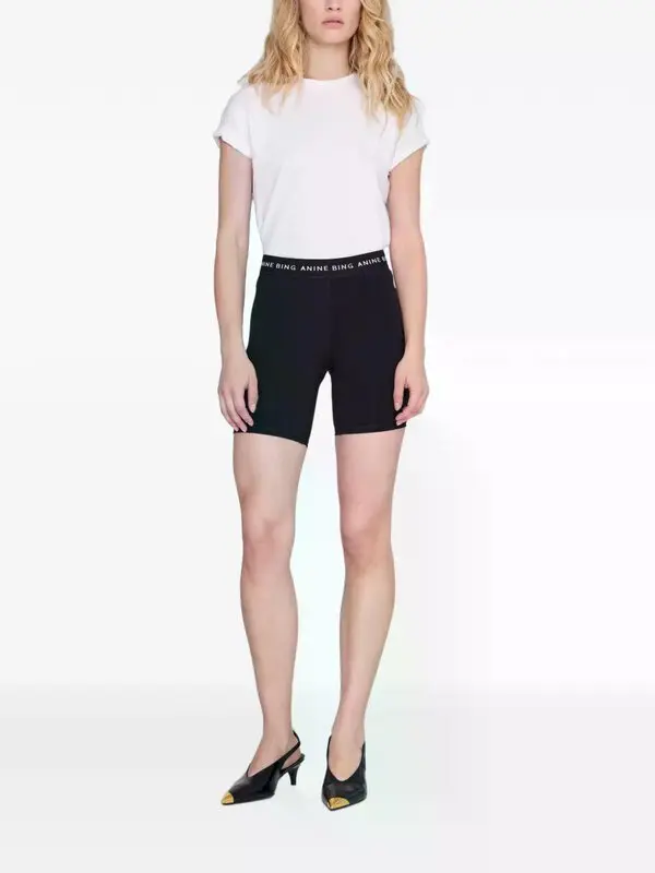 ANINE BING Dan Biker Shorts