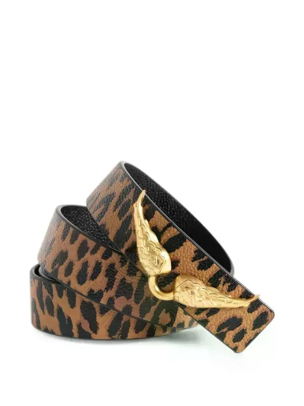 Zadig&Voltaire Rock Reversible 30mm Belt - Brown