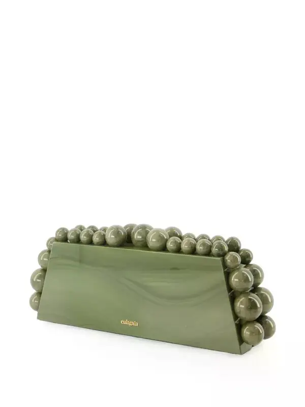 Cult Gaia Eos Lungo Clutch - Green