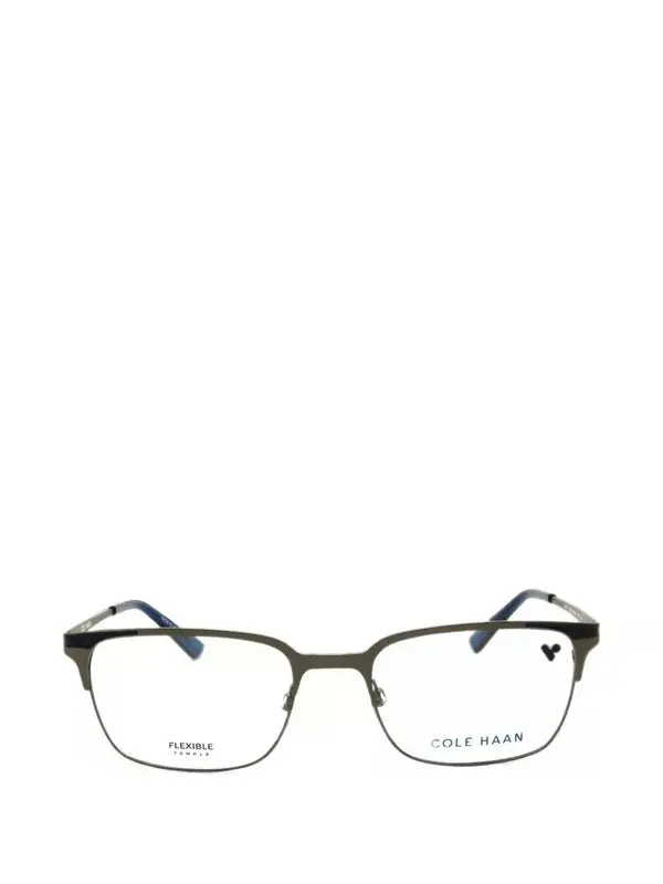Cole Haan Rectangular-frame Glasses - Grey