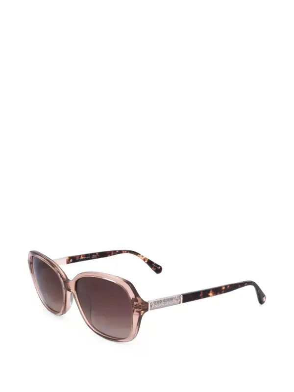 Kate Spade New York Yvette Tortoiseshell-effect Square-frame Sunglasses - Neutrals
