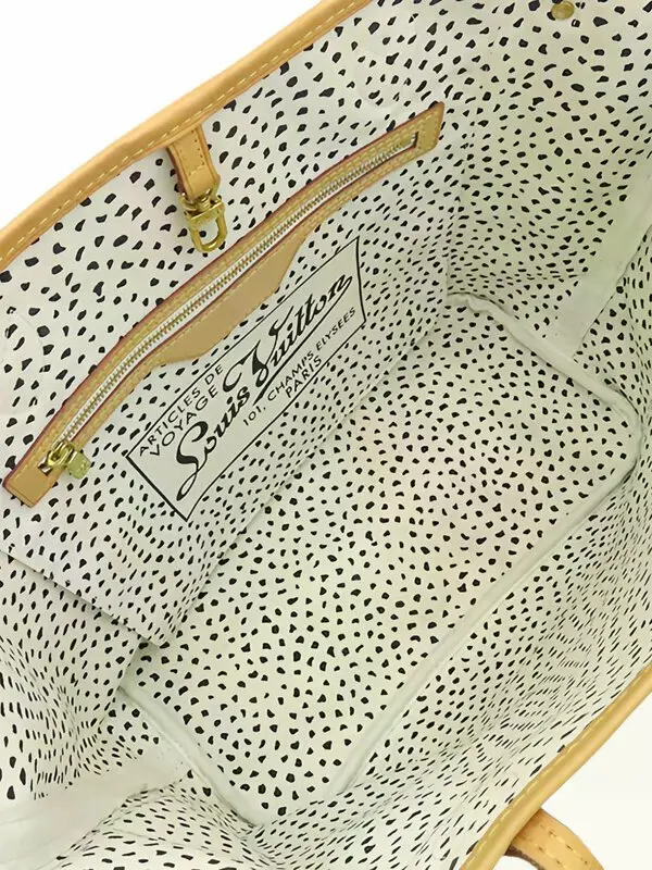 LOUIS VUITTON Yayoi Kusama Monogram Neverfull Mm Tote Bag