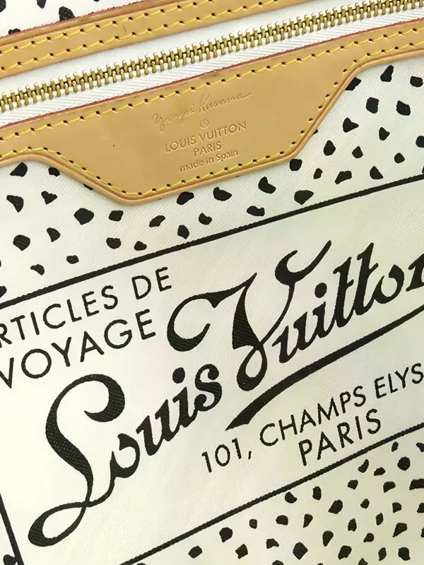 LOUIS VUITTON Yayoi Kusama Monogram Neverfull Mm Tote Bag