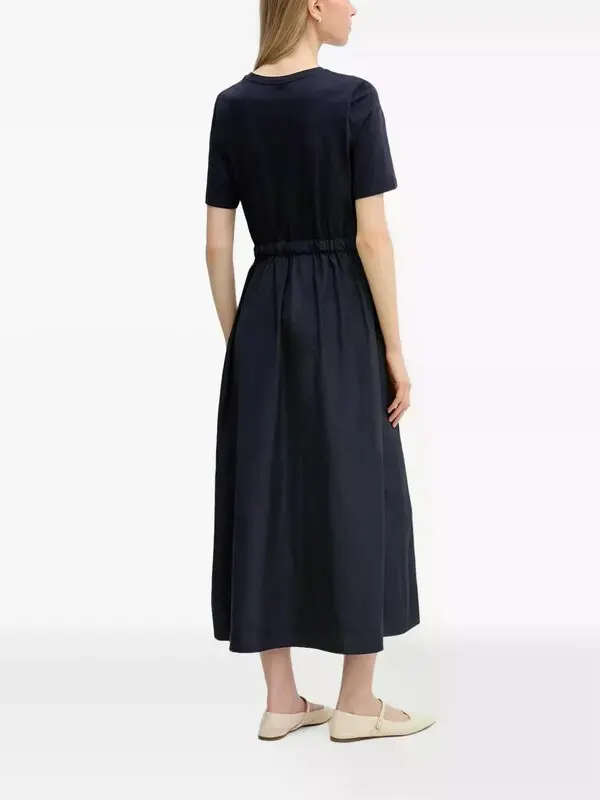 OUI Drawstring Waist Midi Dress