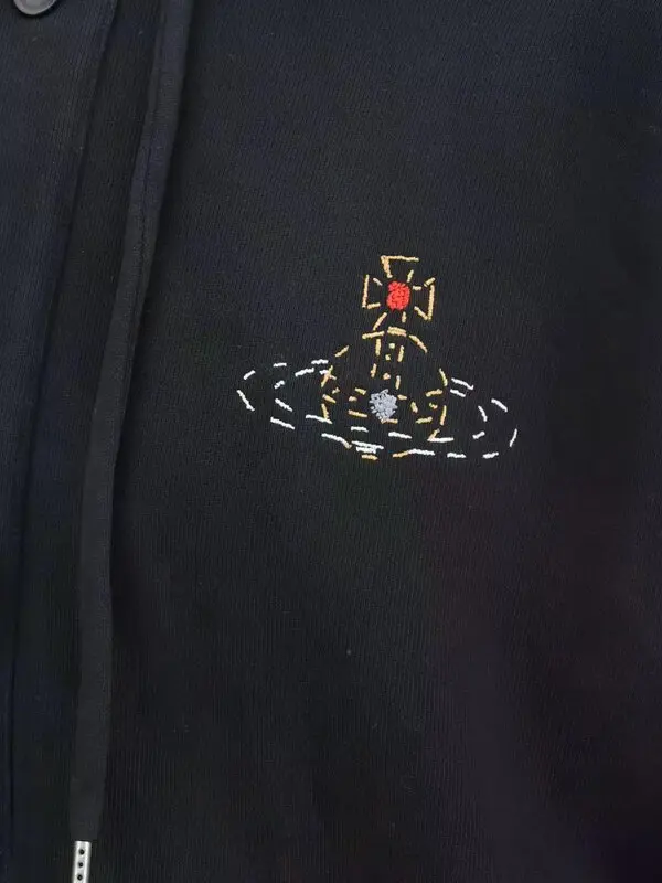 VIVIENNE WESTWOOD Batwing Embroidered-logo Hoodie
