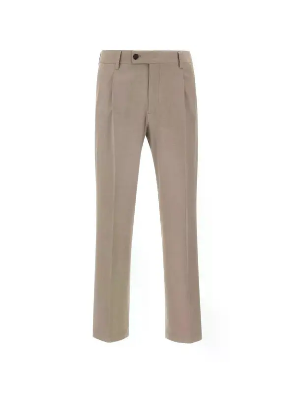DEVORE INCIPIT Pleated Straight-leg Trousers