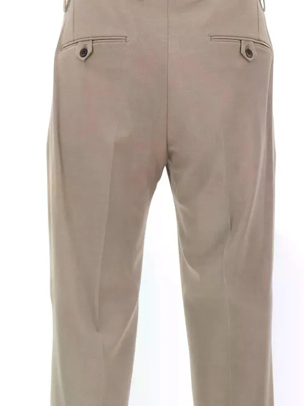 DEVORE INCIPIT Pleated Straight-leg Trousers