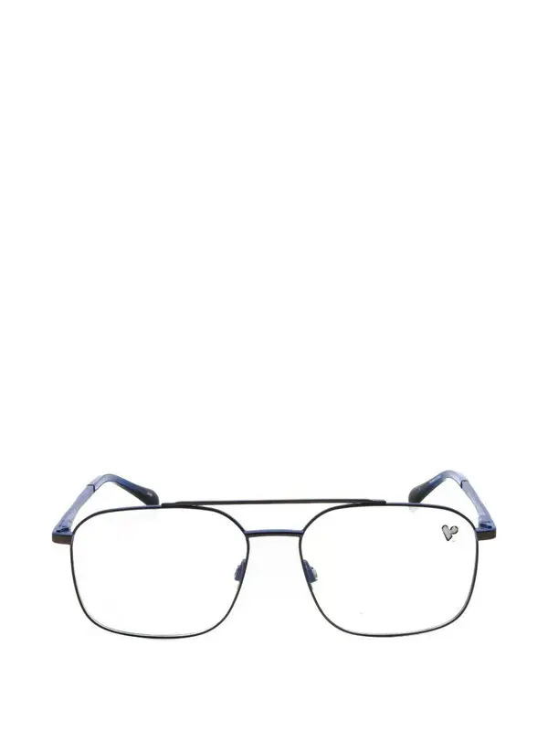 SPYDER Pilot-frame Eyeglasses - Blue