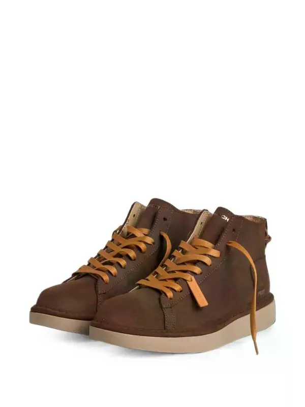 PANCHIC Suede Lace-up Sneakers