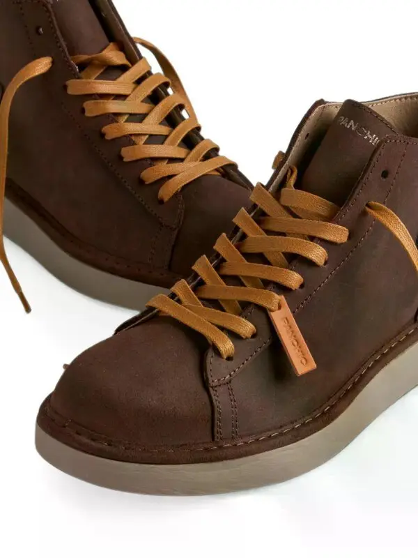 PANCHIC Suede Lace-up Sneakers