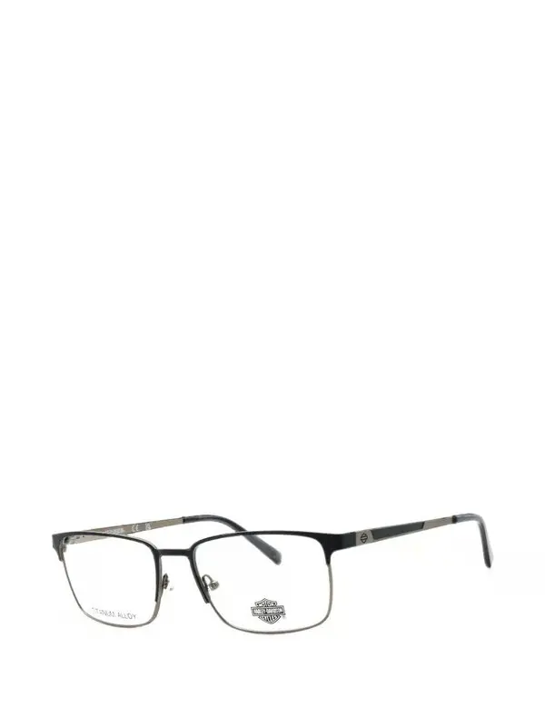 HARLEY-DAVIDSON Rectangle-frame Titanium Glasses