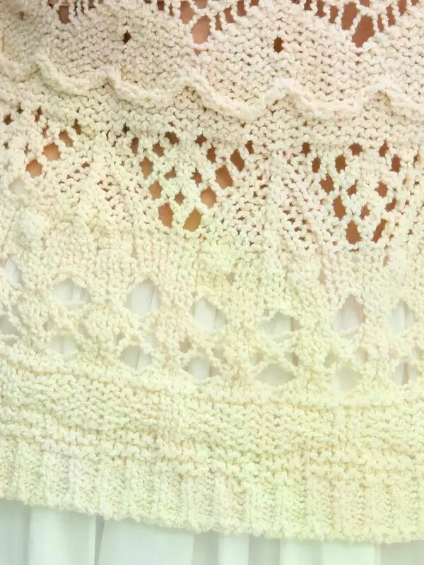 OUI Pointelle-knit Sweater