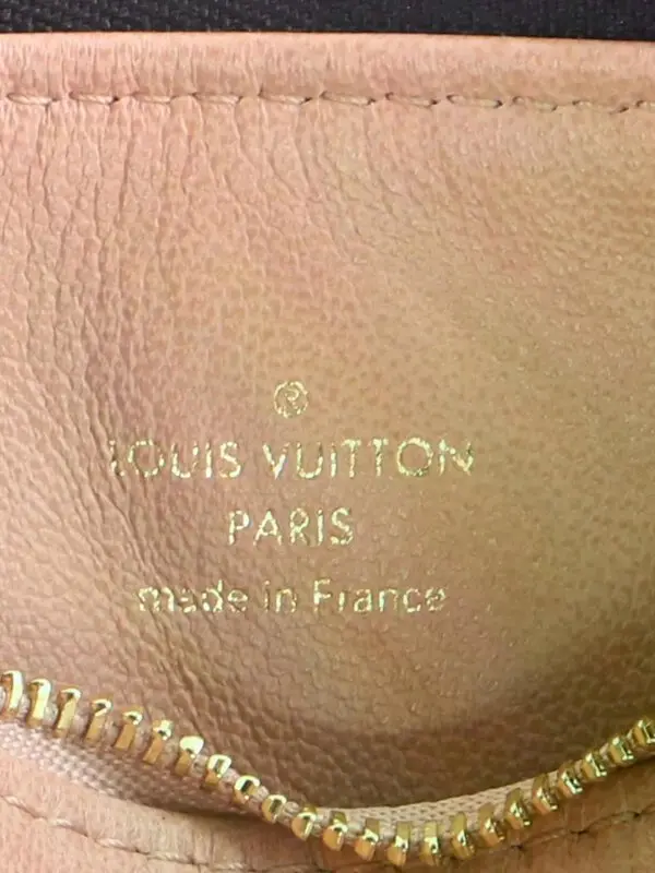 LOUIS VUITTON Coussin Bag Monogram Embossed Lambskin Pm Crossbody Bag - Black