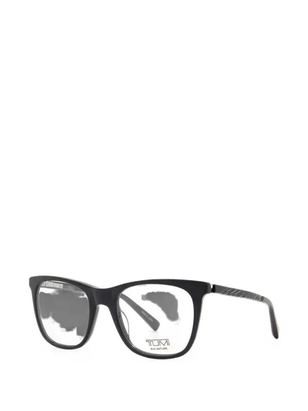 Tumi Square Frame Eyeglasses - Black