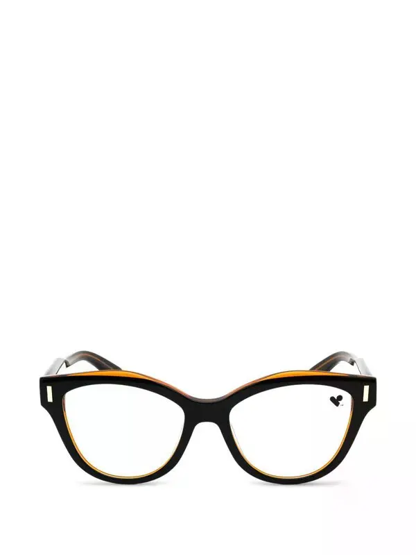 Calvin Klein Cat-eye Eyeglasses - Black