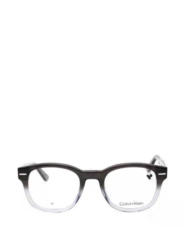 Calvin Klein Round-frame Glasses - Blue