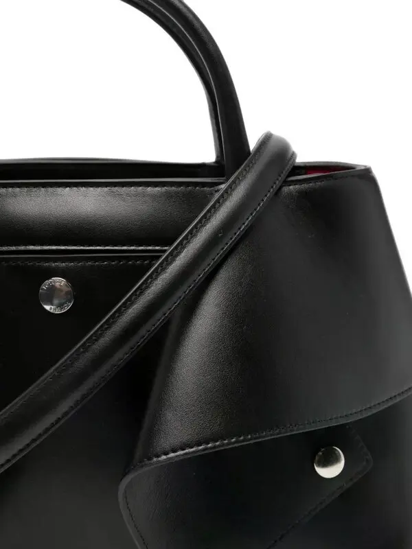 TOTEME Small Mercer Leather Tote Bag - Black