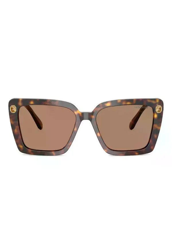 SWAROVSKI Crystal-embellished Square Sunglasses