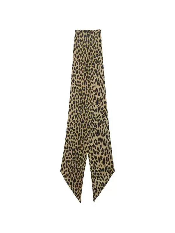 Zadig&Voltaire Rosie Leo Scarf - Neutrals