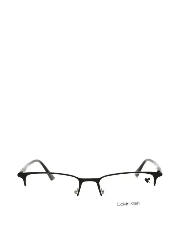 Calvin Klein Rectangle-frame Eyeglasses - Black