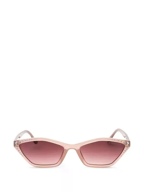 MARCIANO Embellished Cat-eye Sunglasses - Neutrals
