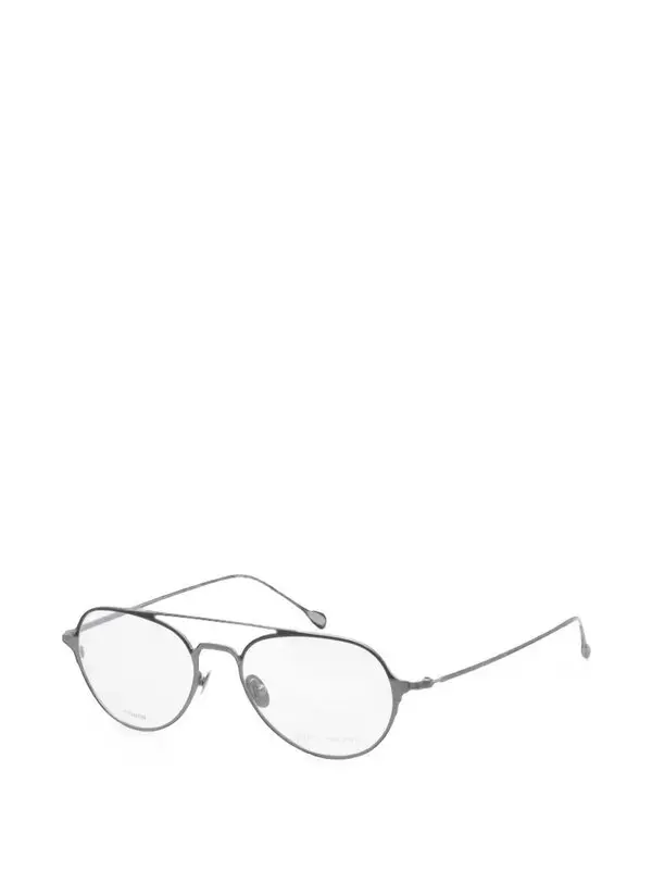 John Varvatos Double-bridge Pilot-frame Glasses