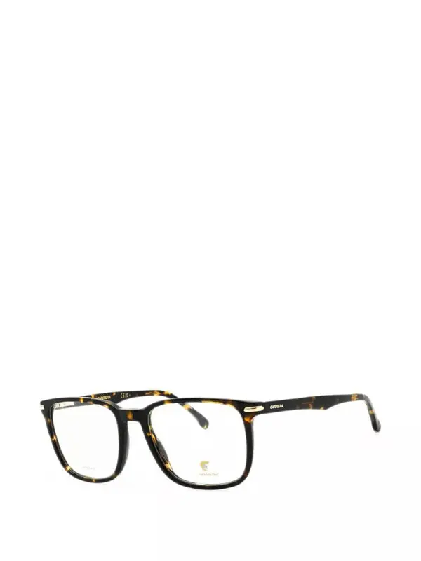 Carrera Eyewear Tortoiseshell-effect Rectangle-frame Glasses