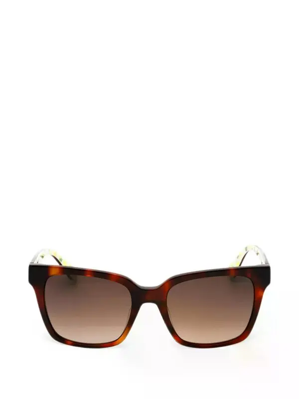 Kate Spade New York Harlow Rectangle-frame Sunglasses - Brown