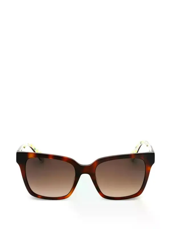 Kate Spade New York Harlow Rectangle Frame Sunglasses - Brown