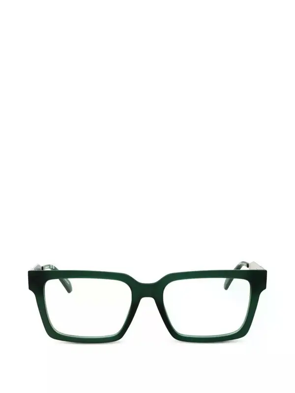 Calvin Klein Rectangle Eyeglasses - Green
