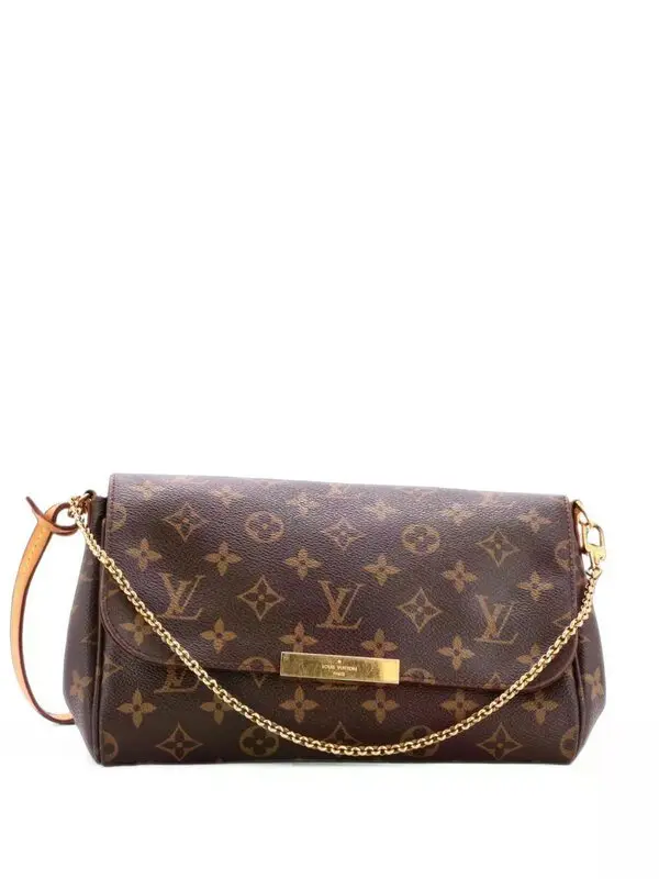 LOUIS VUITTON Favorite Handbag Monogram Canvas Mm Crossbody Bag - Brown
