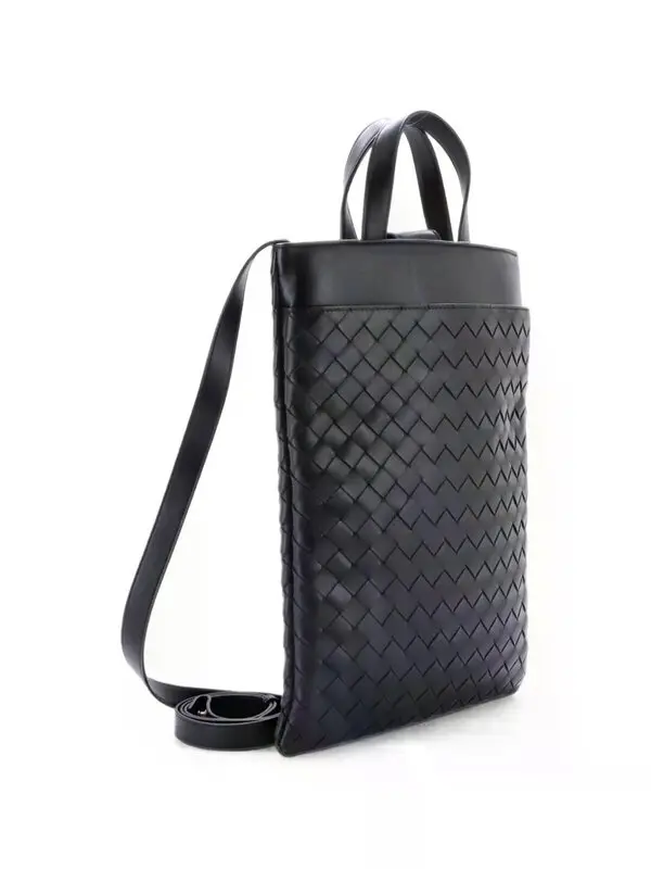 Bottega Veneta Intrecciato Nappa Leather Laptop Case With Handle And Shoulder Strap