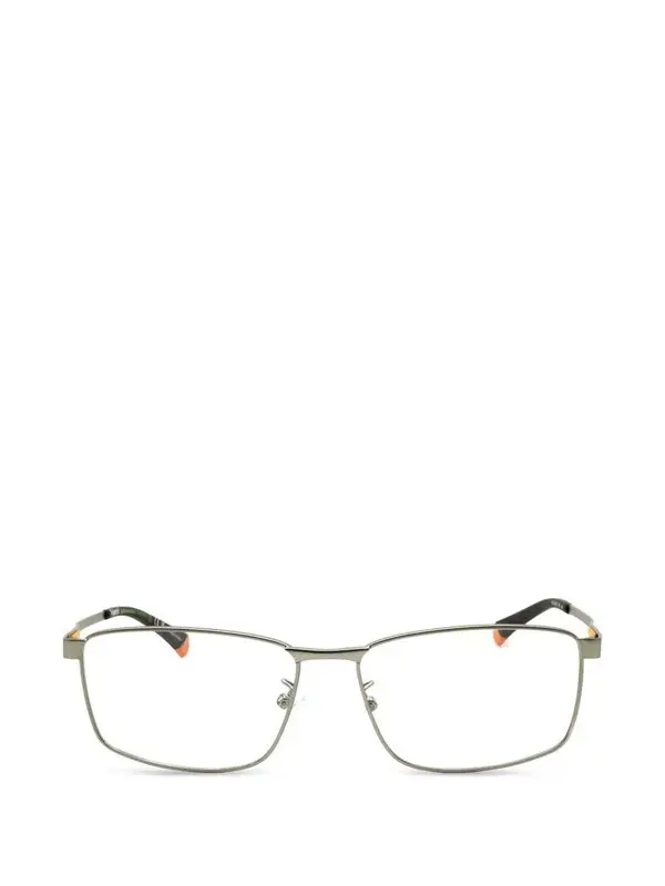 POLAROID Rectangle Frame Eyeglasses - Silver