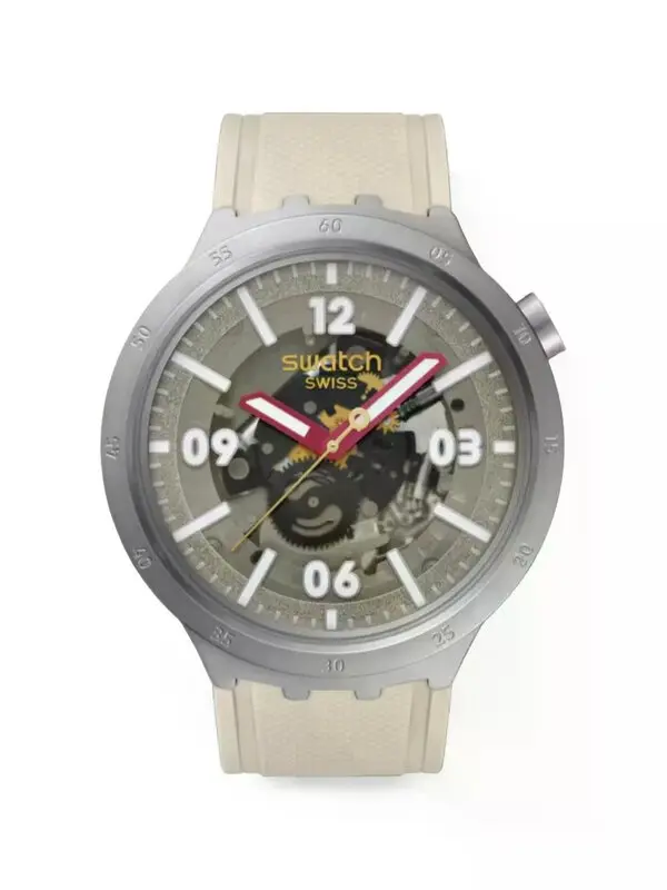 SWATCH Confident Moment 47mm Watch - Grey