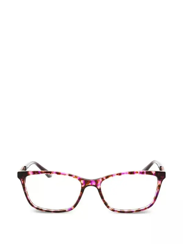 Juicy Couture Tortoiseshell-effect Rectangle Eyeglasses - Brown