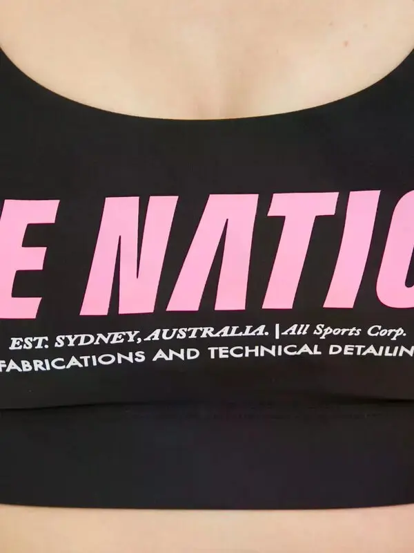 P.E Nation In Play Logo-print Sports Bra