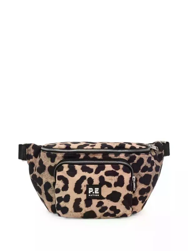 P.E Nation Leopard Print Belt Bag - Neutrals