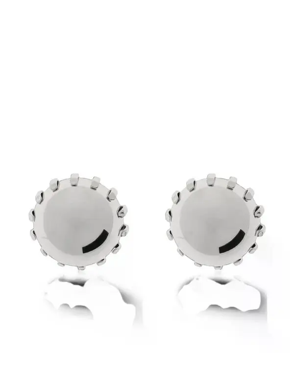 Marni Domed Stud Earrings