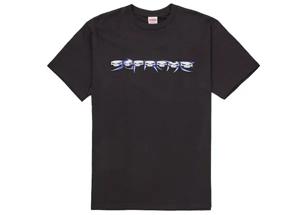 Supreme Skulls Spellout Tee Shirt