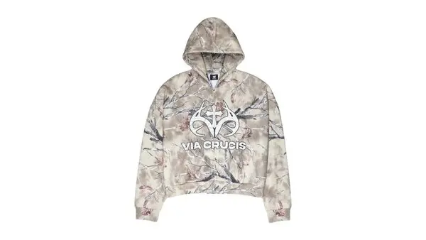 $UICIDEBOY$ Via Crucis Camouflage Zip Up Hoodie