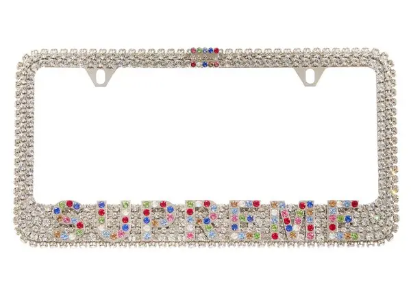 Supreme B.b. Simon License Plate Frame