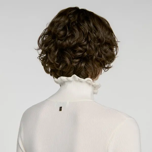 Sandro Ruffled Turtleneck Wool Sweater - Ecru