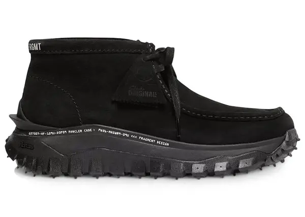Moncler X Fragment X Clarks Trailgrip Wallabee Goretex Suede Boots