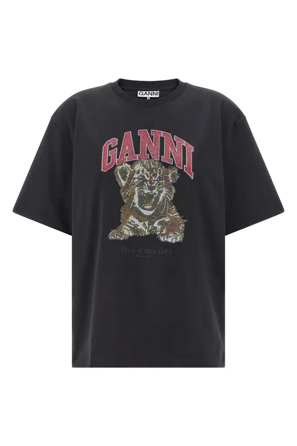 GANNI Tiger' T-shirt