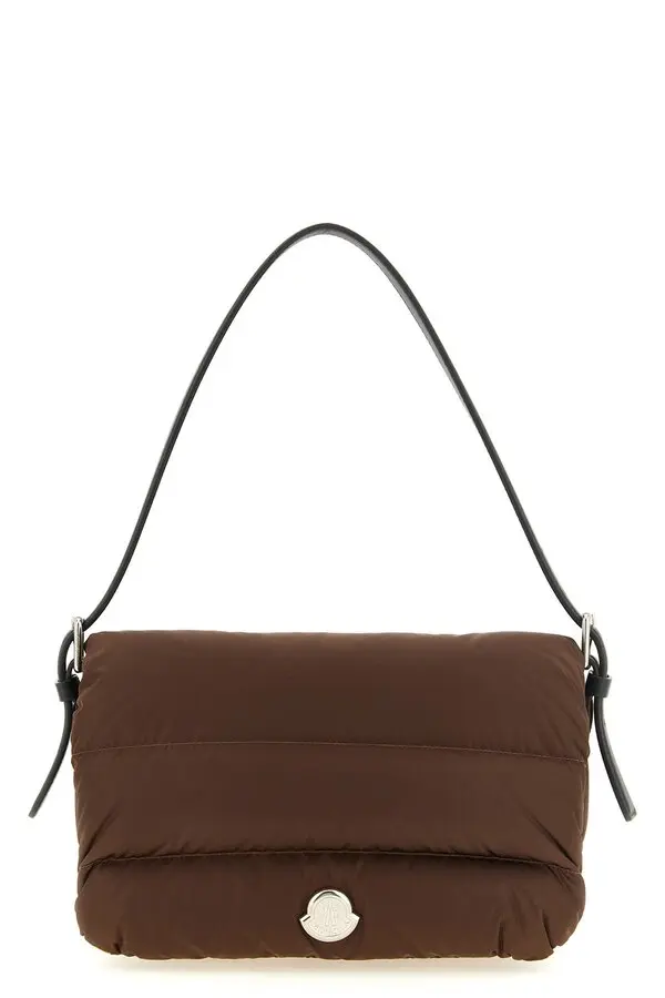 Moncler Caradoc Padded Shoulder Bag - Brown