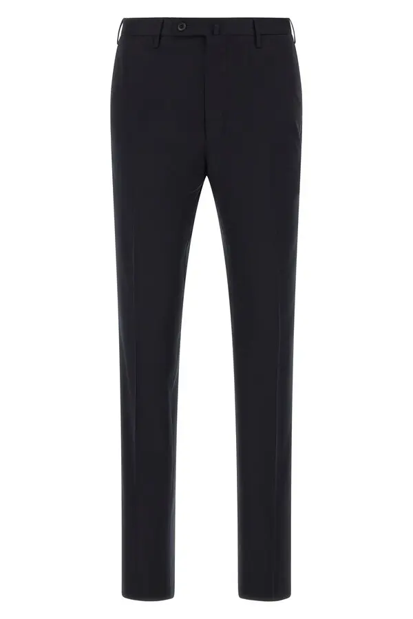 Incotex Formal Pants With Front Fold - Blue